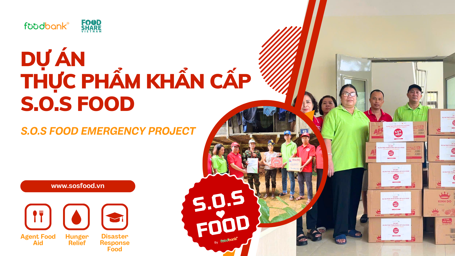 S.O.S Food - Dự án Thực phẩm Khẩn cấp